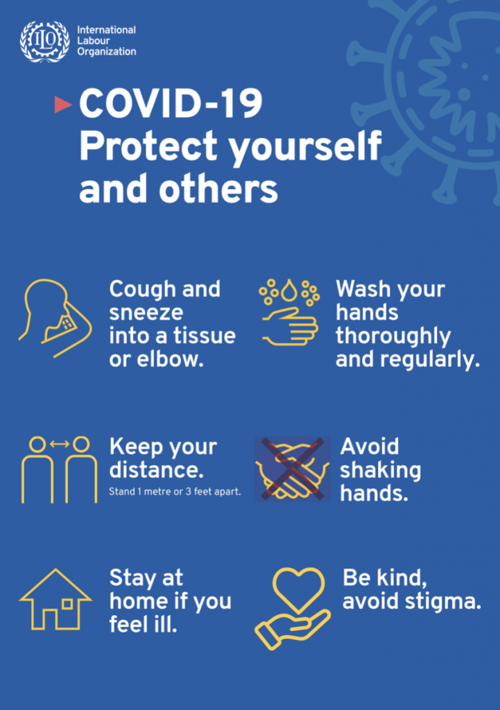 Protecting yourself and others from the spread COVID-19 – Manpower ...